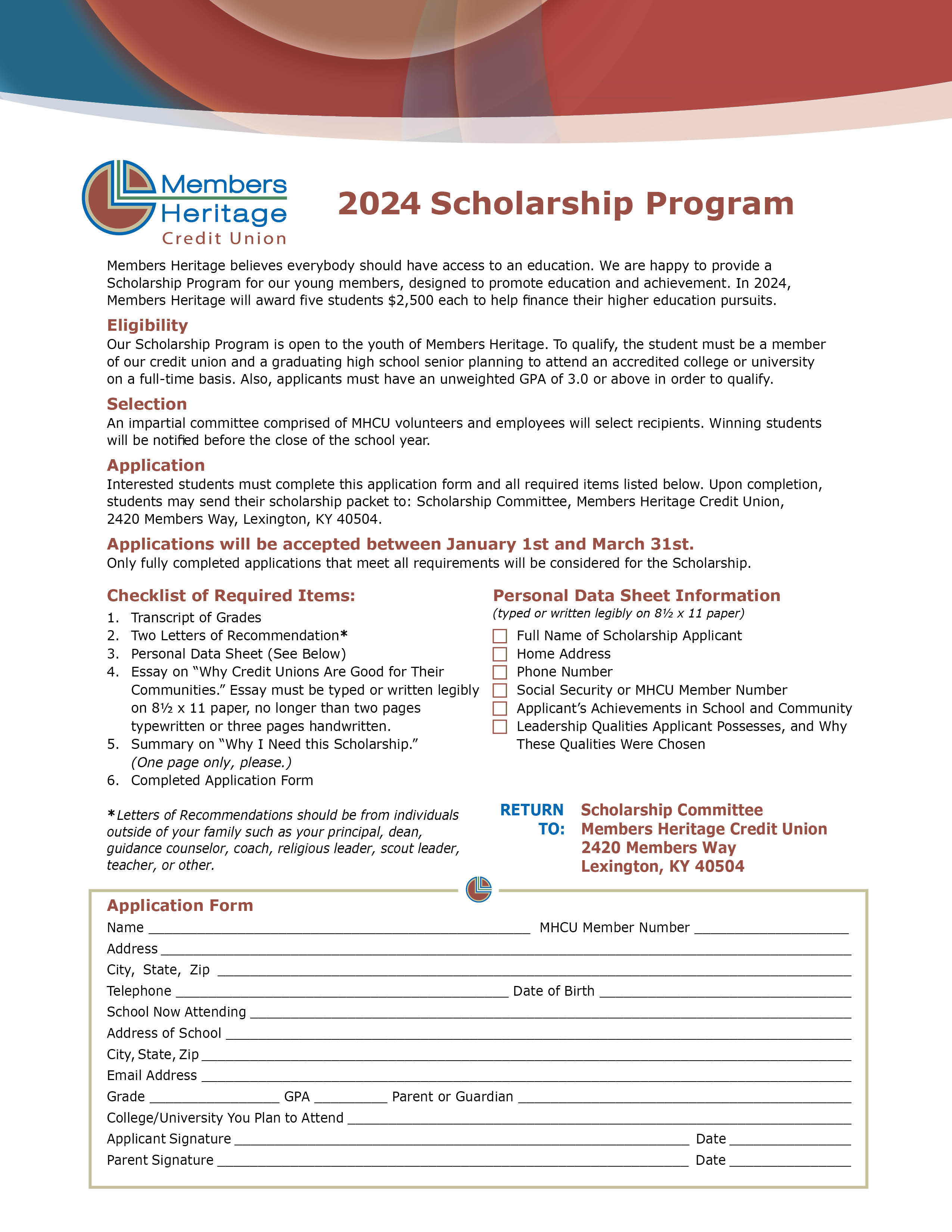 Contact Members Heritage Credit Union - Members Heritage CU